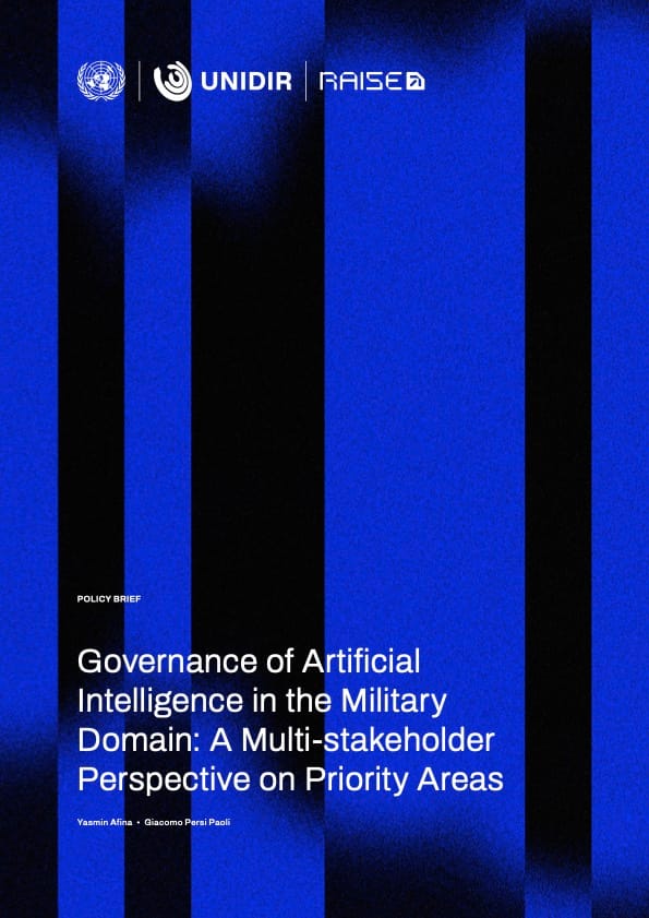 Governance of Artificial Intelligence in the Military Domain: A Multi ...