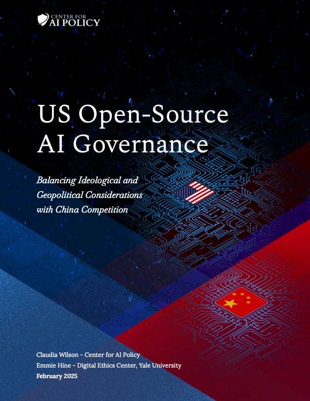 US Open-Source AI Governance