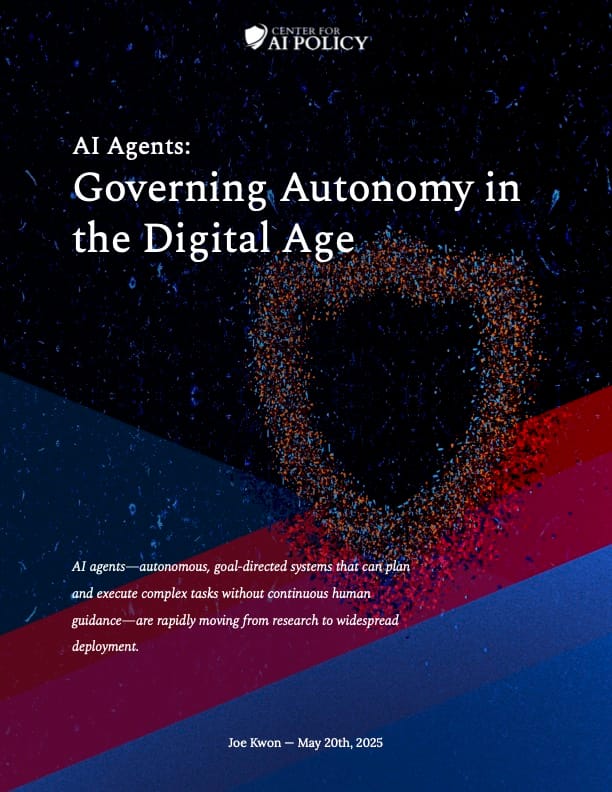 AI Agents: Governing Autonomy in the Digital Age