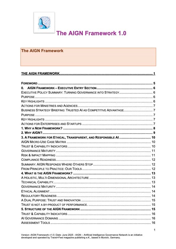 The AIGN Framework 1.0