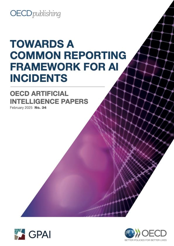 TOWARDS A COMMON REPORTING FRAMEWORK FOR AI INCIDENTS